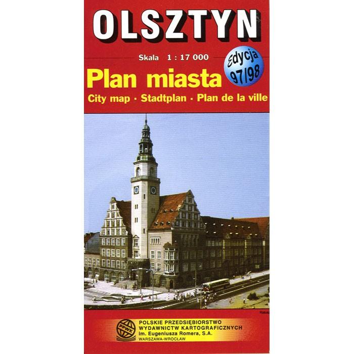 Olsztyn City Map