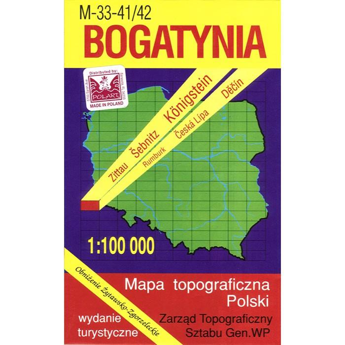 Bogatynia Region Map