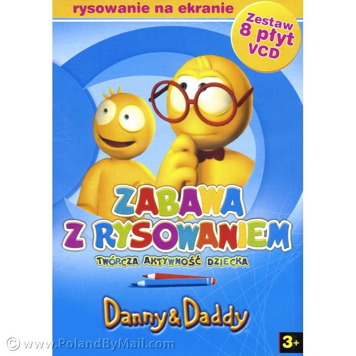 Danny & Daddy Animated Cartoon: Fun with Drawing 8 VCD Set