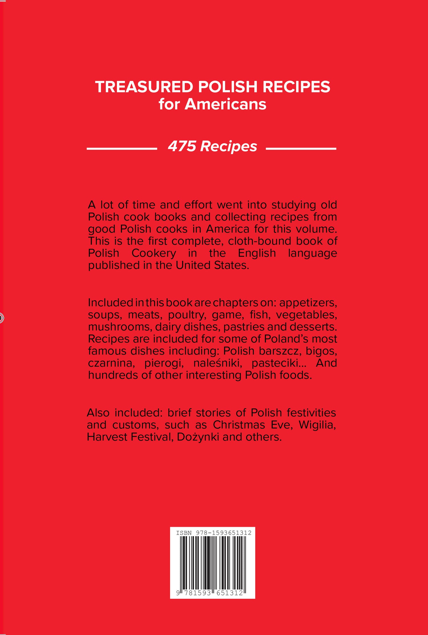 Treasured Polish Recipes for Americans - 25th Edition